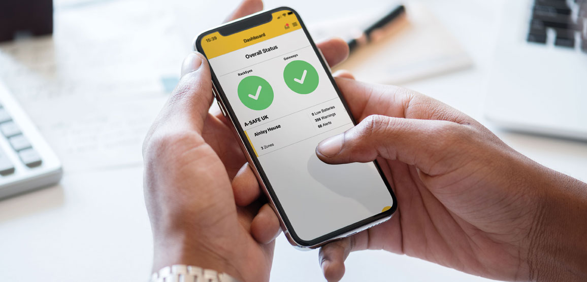 Warehouse Racking Impact Monitoring | RackEye™ from A-SAFE