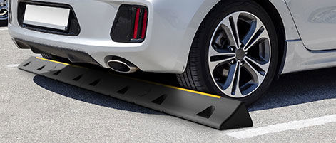 Rubber parking stops for cars | A-SAFE