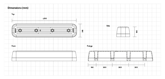 Step Guard | Forklift Charging Point Protection| A-SAFE