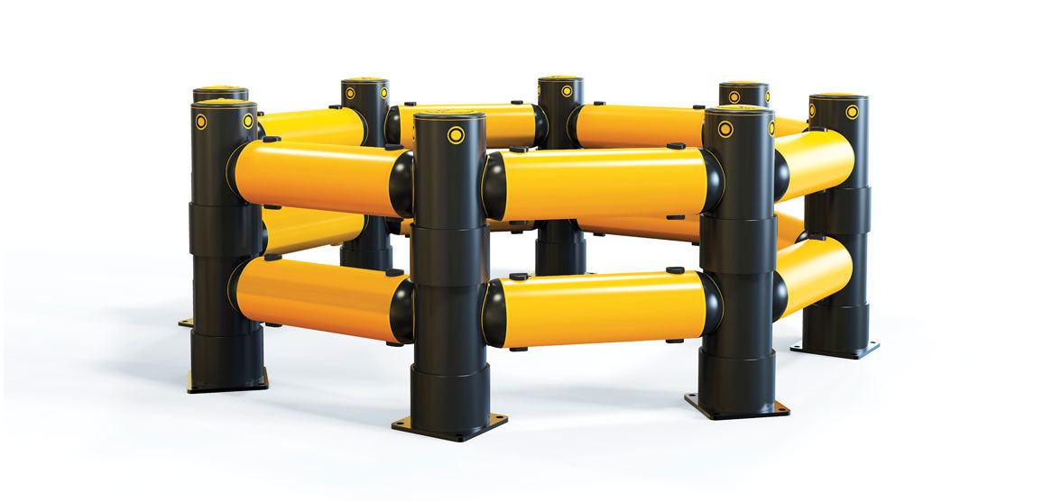 Atlas™ Polygon Traffic Guardrails | A-SAFE Airfield Solutions