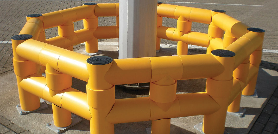Atlas™ Polygon Traffic Guardrails | A-SAFE Airfield Solutions
