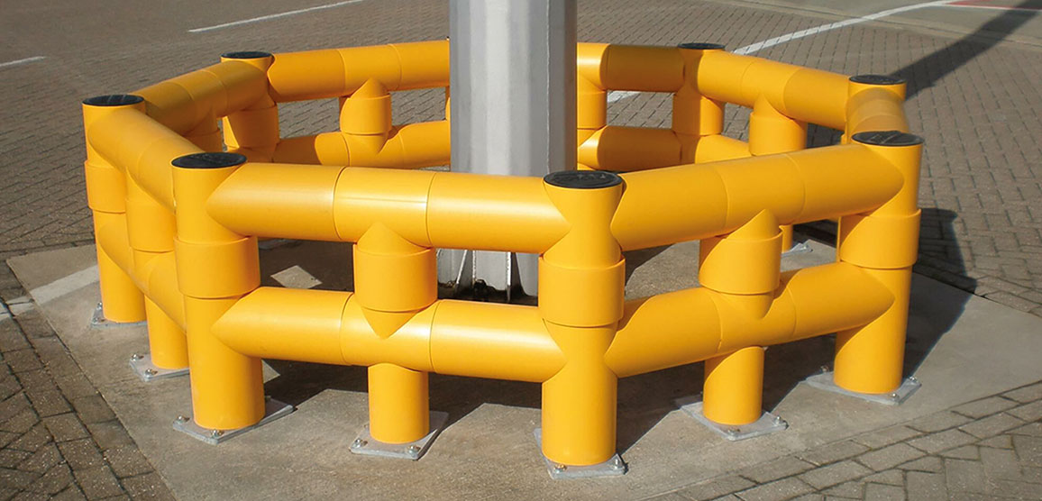 Atlas™ Polygon Traffic Guardrails | A-SAFE Airfield Solutions