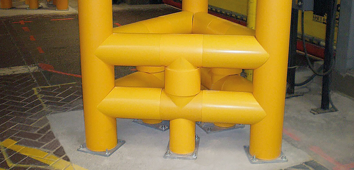 Atlas™ Triangle Traffic Guardrail - A-SAFE