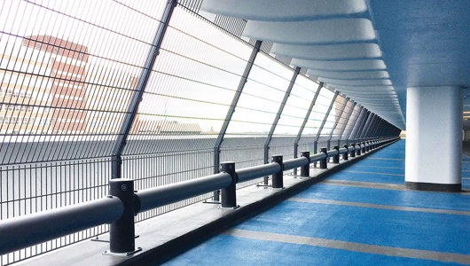 iFlex™ Single Car Park Guardrails | A-SAFE Car Park Solutions