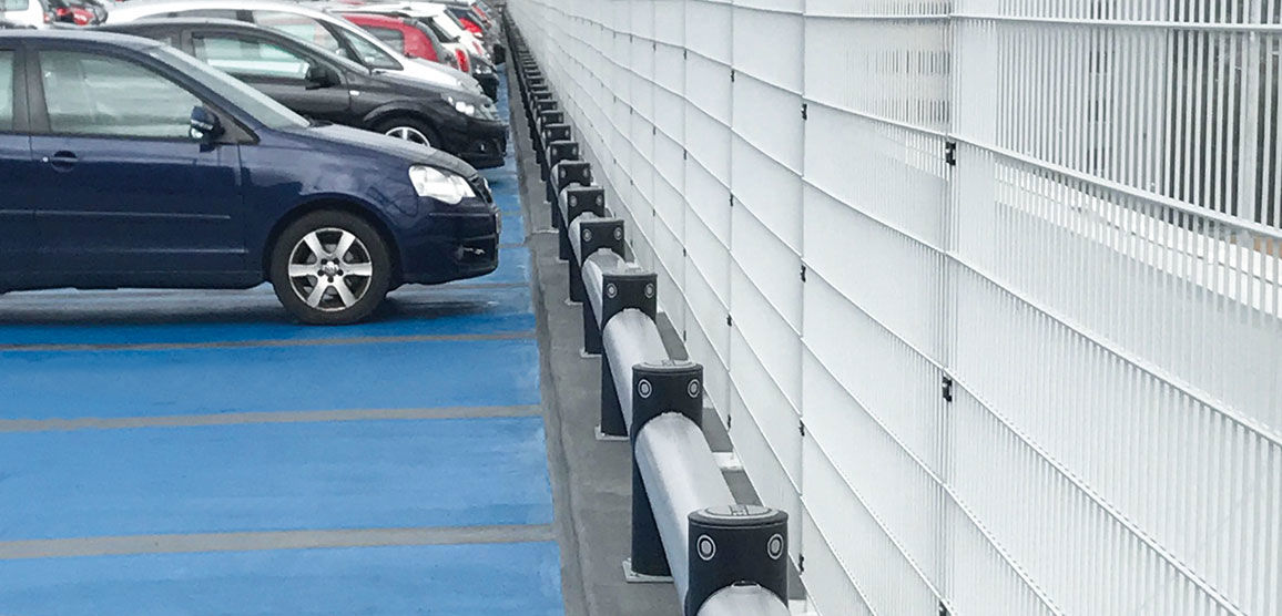 iFlex™ Single Car Park Barriers | A-SAFE Car Park Solutions