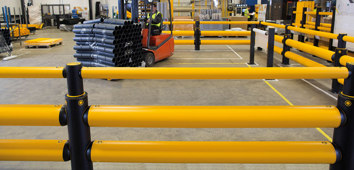 iFlex™ Double Traffic Guardrail+ | A-SAFE Safety Solutions