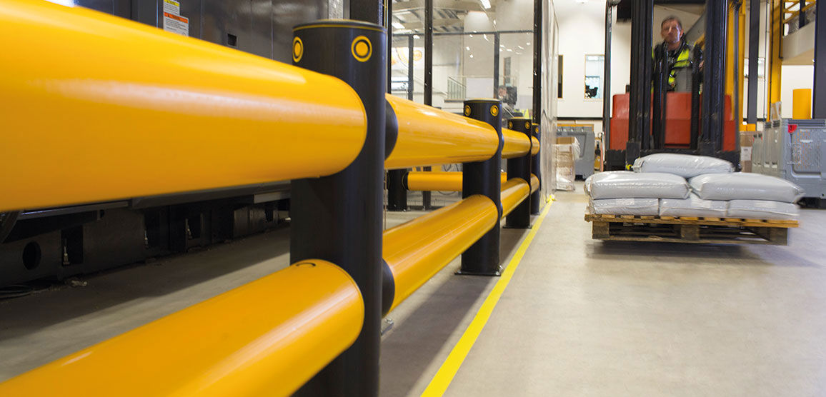iFlex™ Double Traffic Guardrails | A-SAFE Solutions