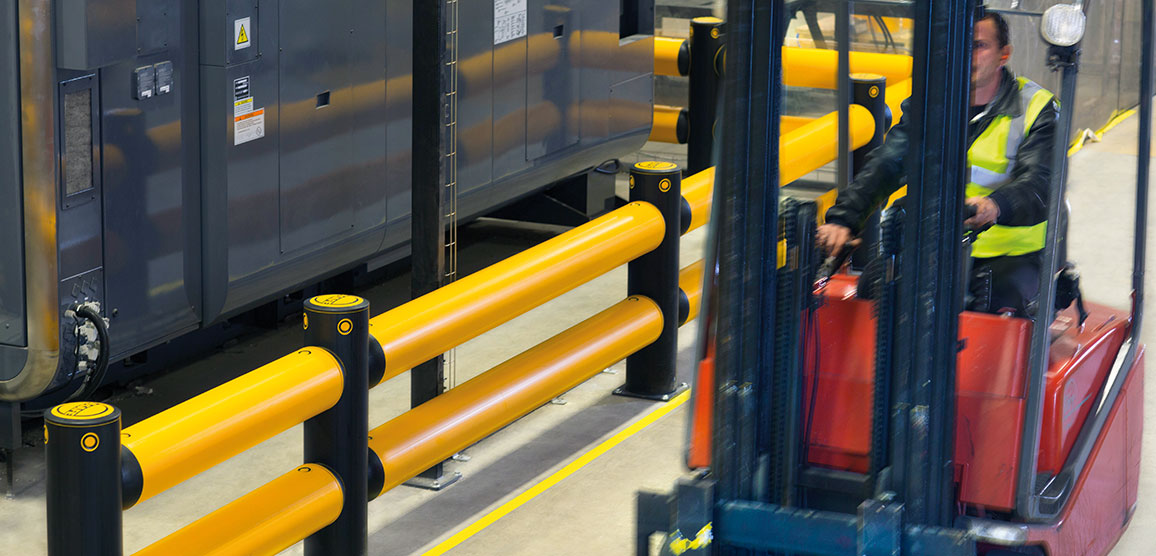 iFlex™ Double Traffic Guardrails | A-SAFE Solutions