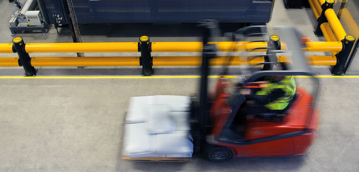 iFlex™ Double Traffic Barrier - A-SAFE