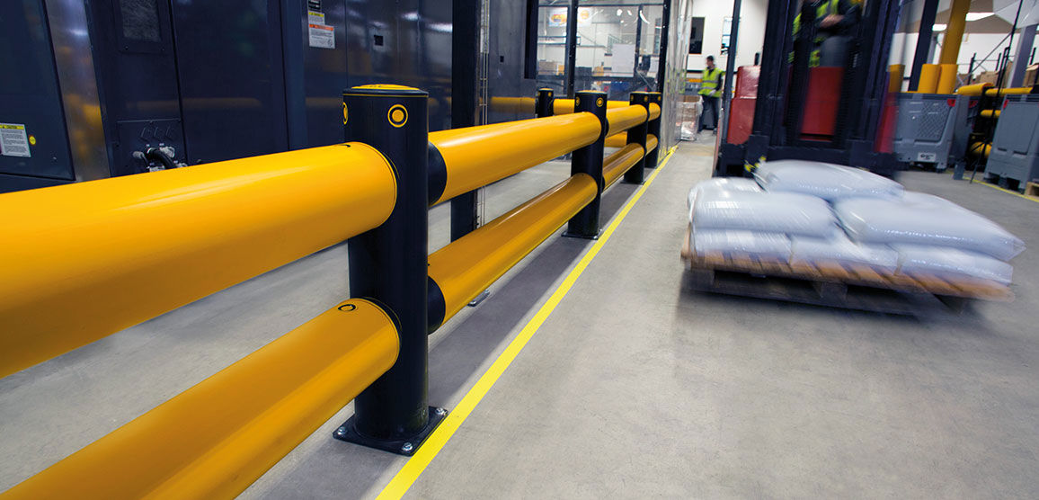 iFlex™ Double Traffic Guardrails | A-SAFE Solutions