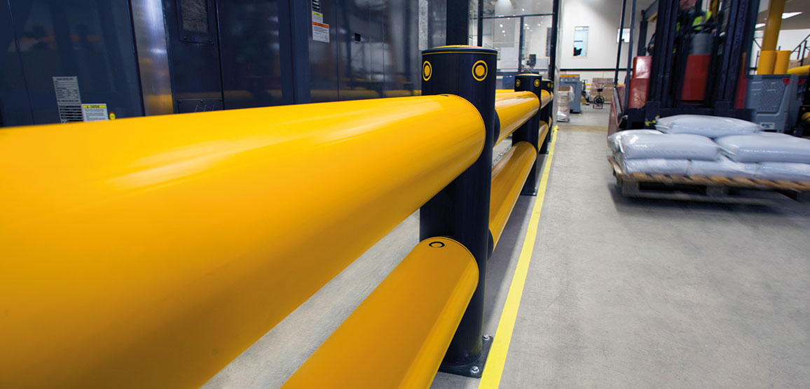 iFlex™ Double Traffic Guardrails | A-SAFE Solutions