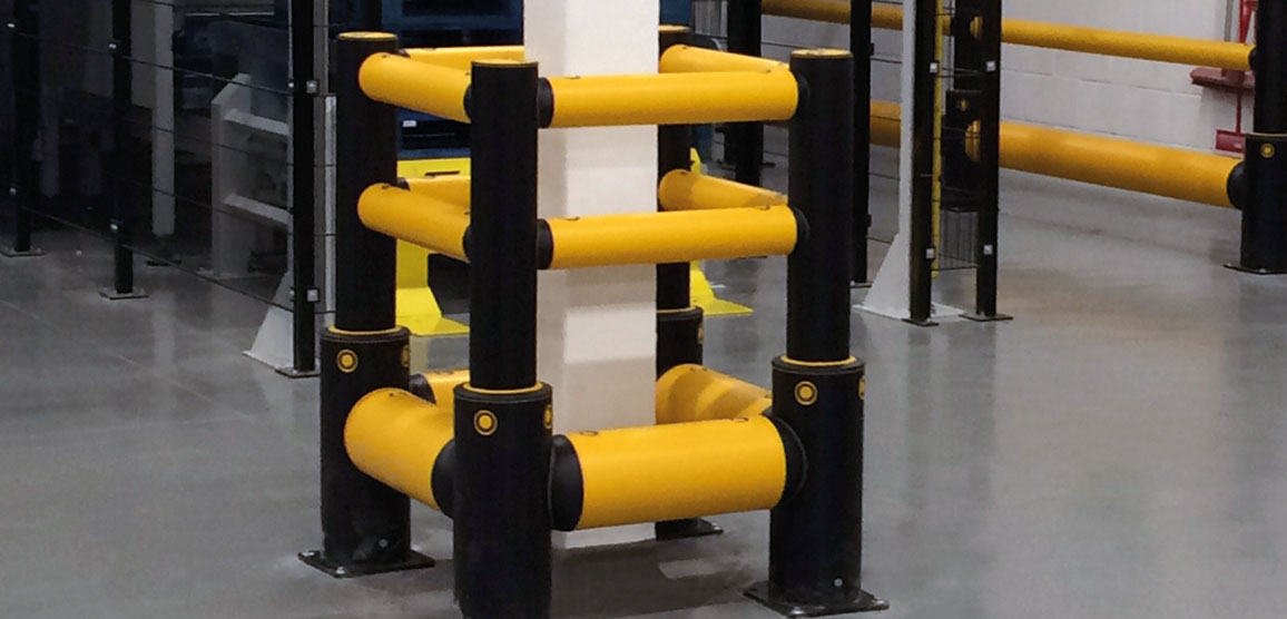 iFlexRail Column Guard+ | A-SAFE Column Protection Solutions