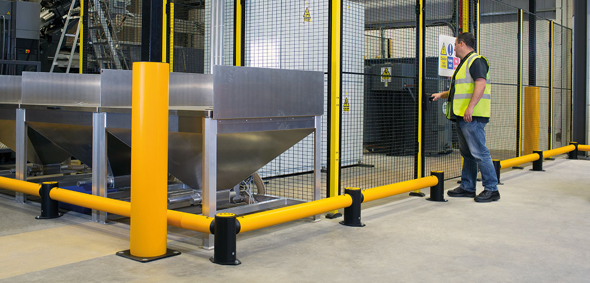 mFlex™ Single Traffic Barriers - Ground Level Protection | A-SAFE