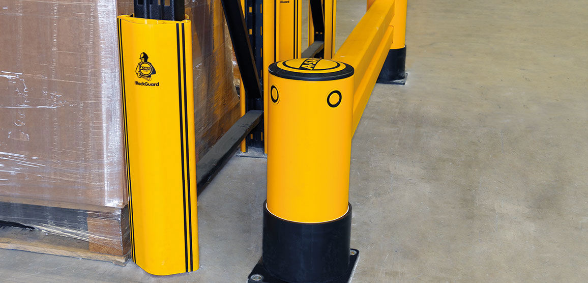 RackGuard™ Rack Leg Protectors | A-SAFE Warehouse Safety