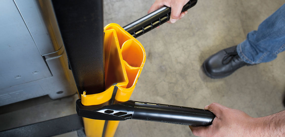 RackGuard™ Rack Leg Protectors | A-SAFE Warehouse Safety