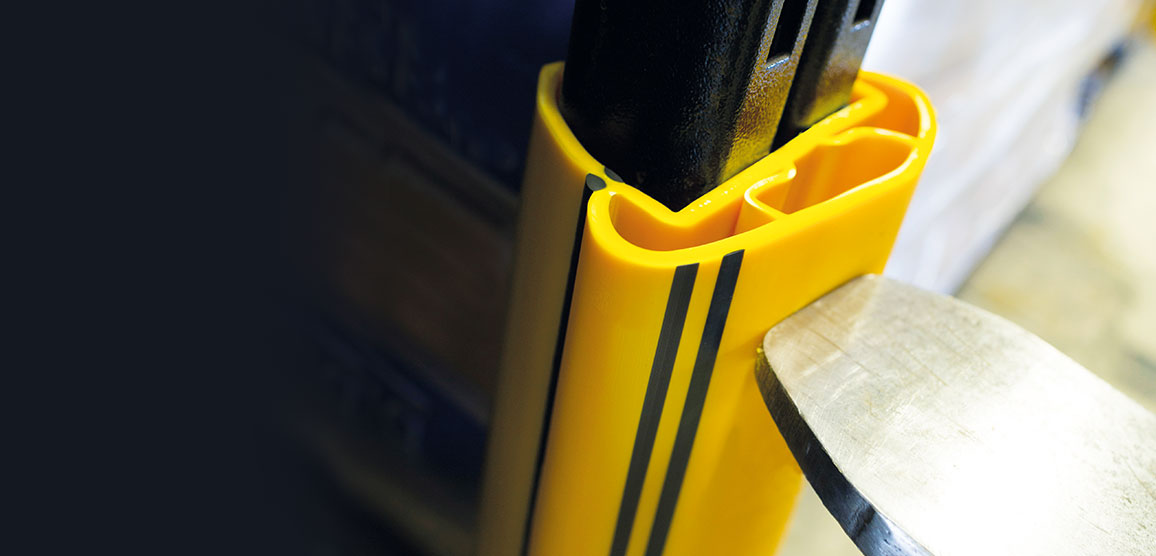 RackGuard™ Rack Leg Protectors | A-SAFE Warehouse Safety