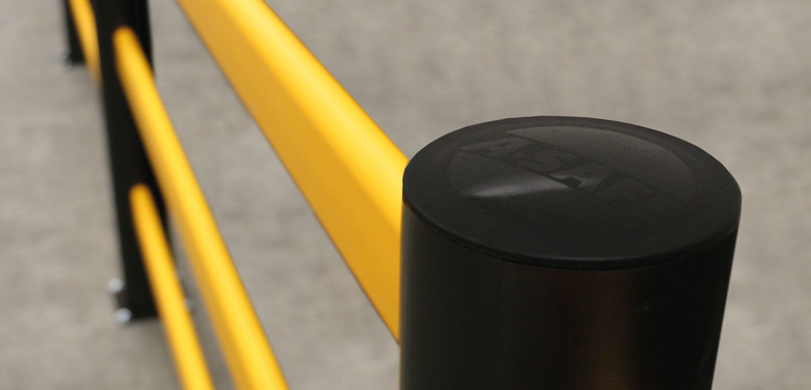 Safeguard Pedestrians - eFlex™ Pedestrian 3 Rail | A-SAFE