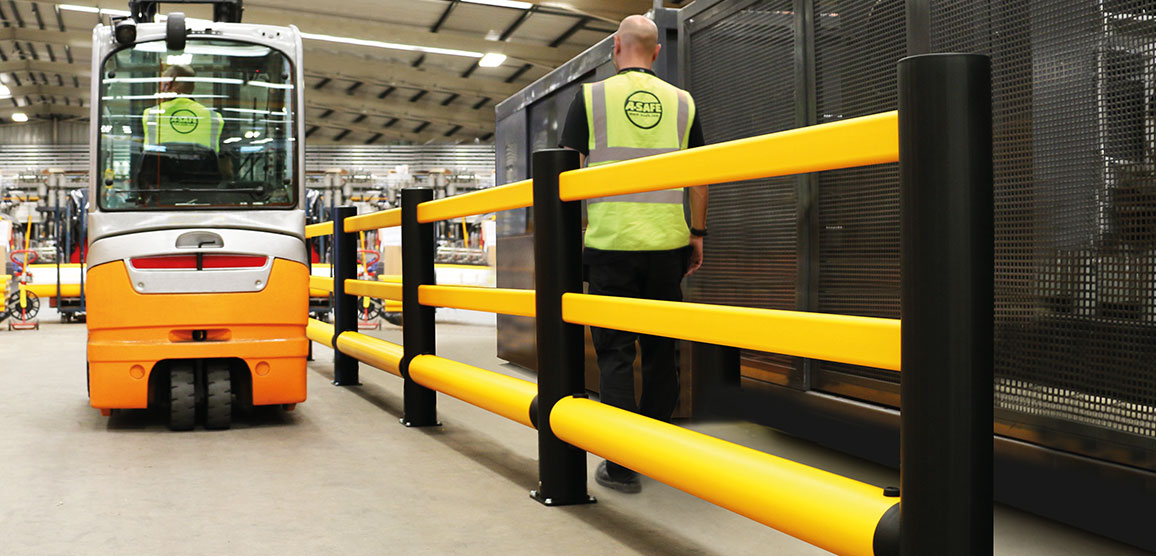 eFlex™ Single Traffic Barrier+ | A-SAFE Safety Solutions