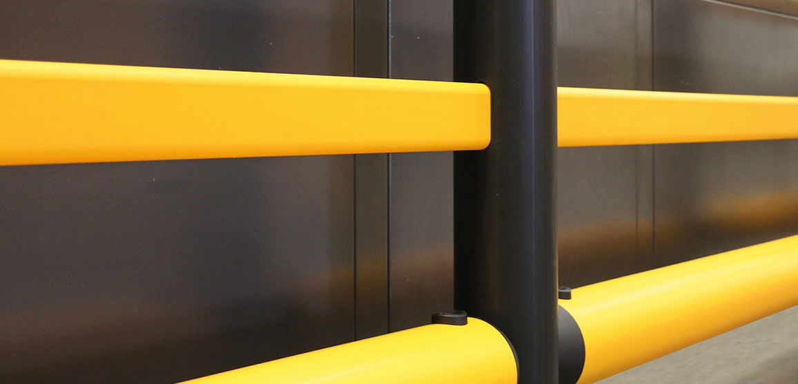 eFlex™ Single Traffic Barrier+ | A-SAFE Safety Solutions