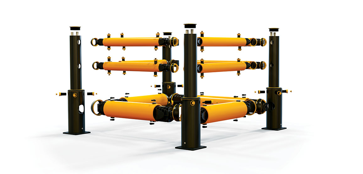 iFlexRail Column Guard+ | A-SAFE Column Protection Solutions
