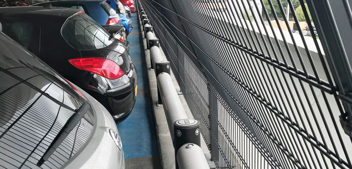 Vehicle impact car park barrier | A-SAFE Overview