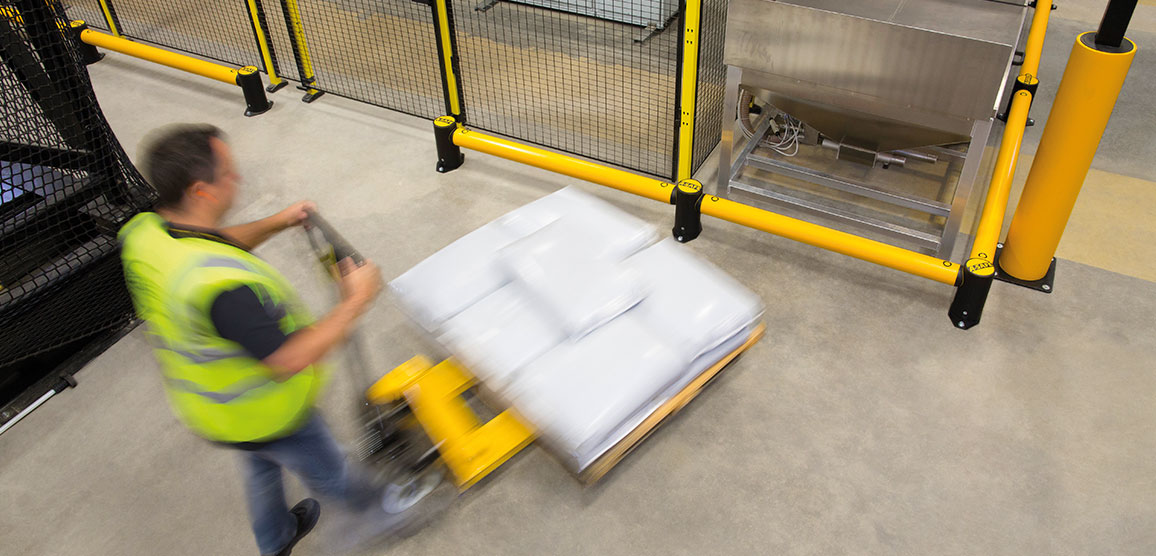 mFlex™ Single Traffic Barriers - Ground Level Protection | A-SAFE