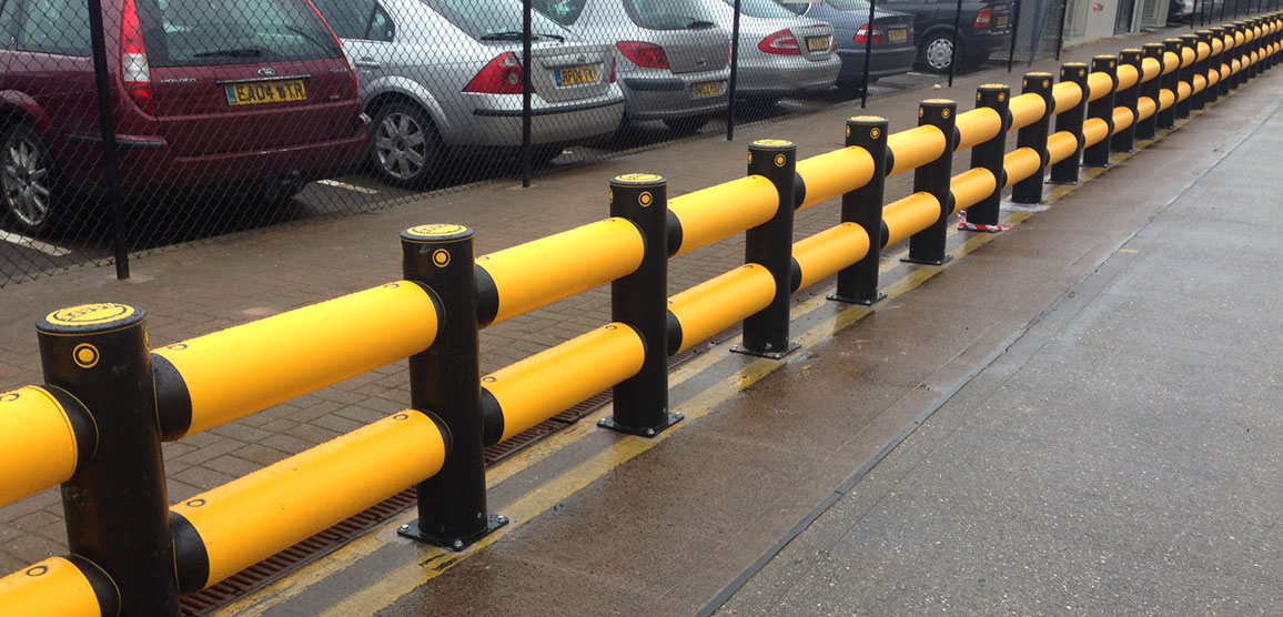 iFlex™ Double Traffic Barriers | A-SAFE Solutions