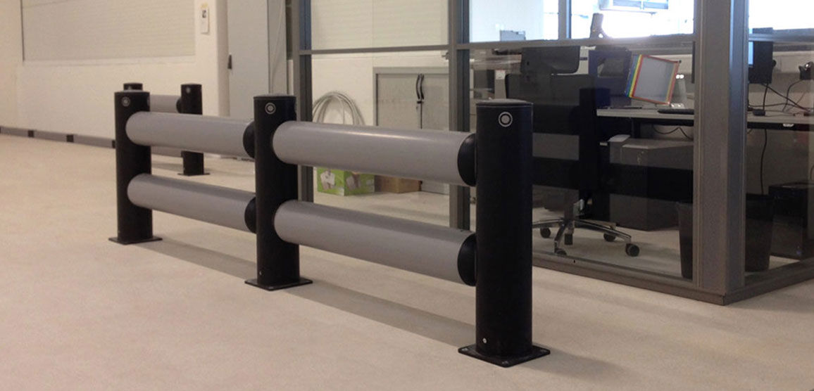 iFlex™ Double Traffic Guardrails | A-SAFE Solutions