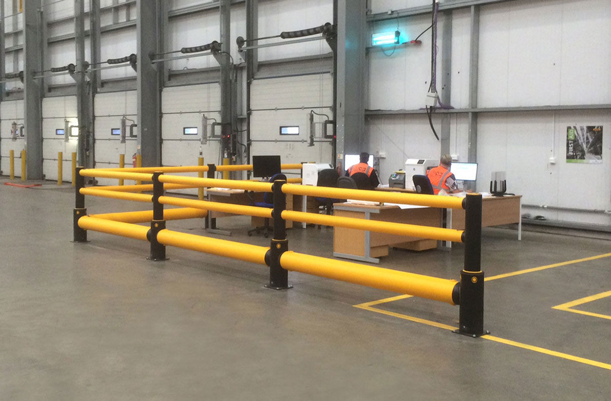 iFlex™ Single Traffic Barrier+ | A-SAFE Safety Solutions