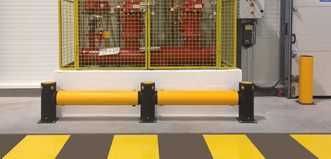 Barrières de protection industrielle en polymères | A-SAFE