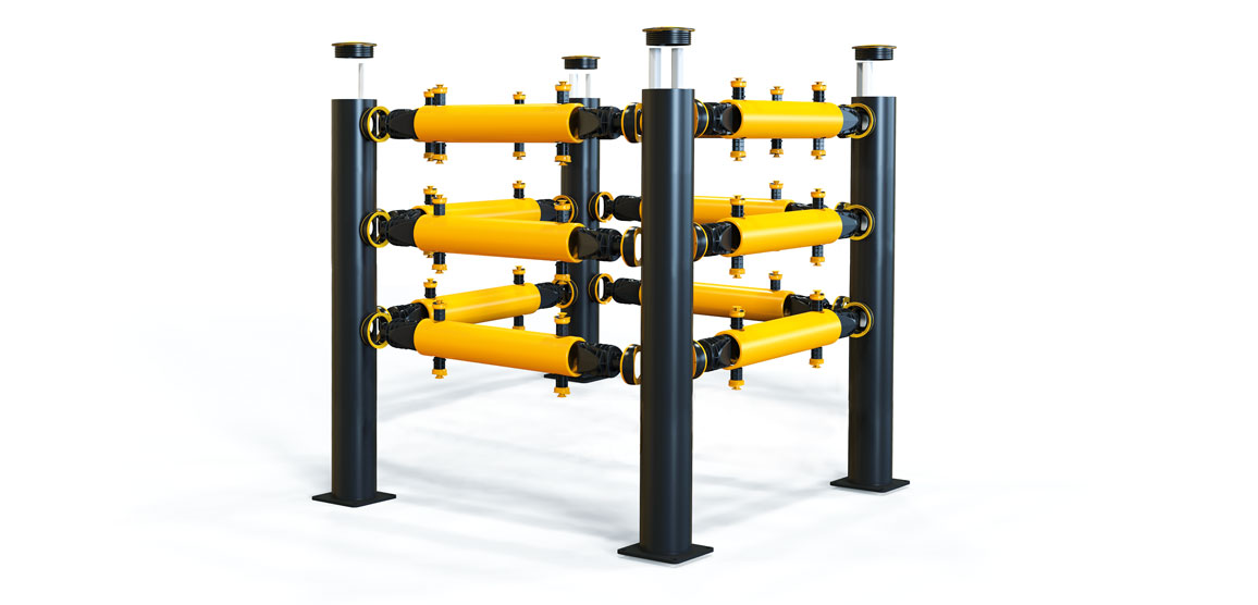 A-SAFE Infrastructure Solutions | iFlexRail Column Guard