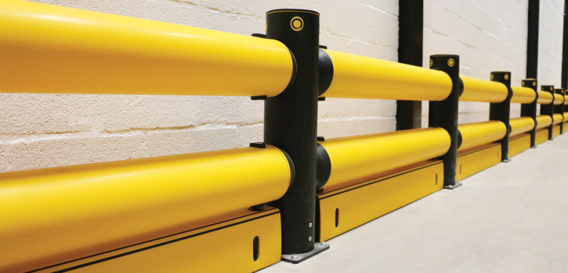 Heavy Duty ForkGuard™ Kerb Barriers | A-SAFE
