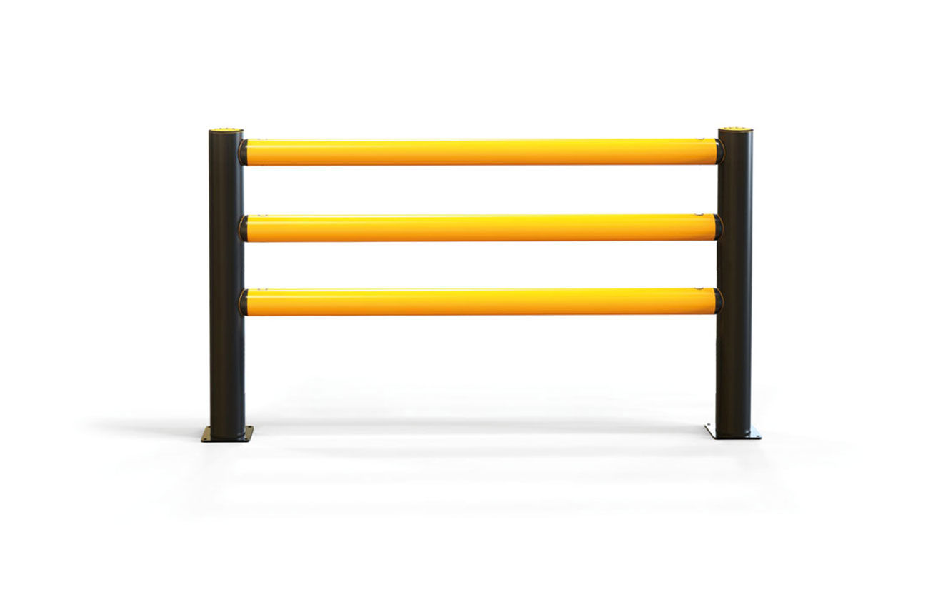 iFlex™ Pedestrian Barrier 3 Rail - A-SAFE