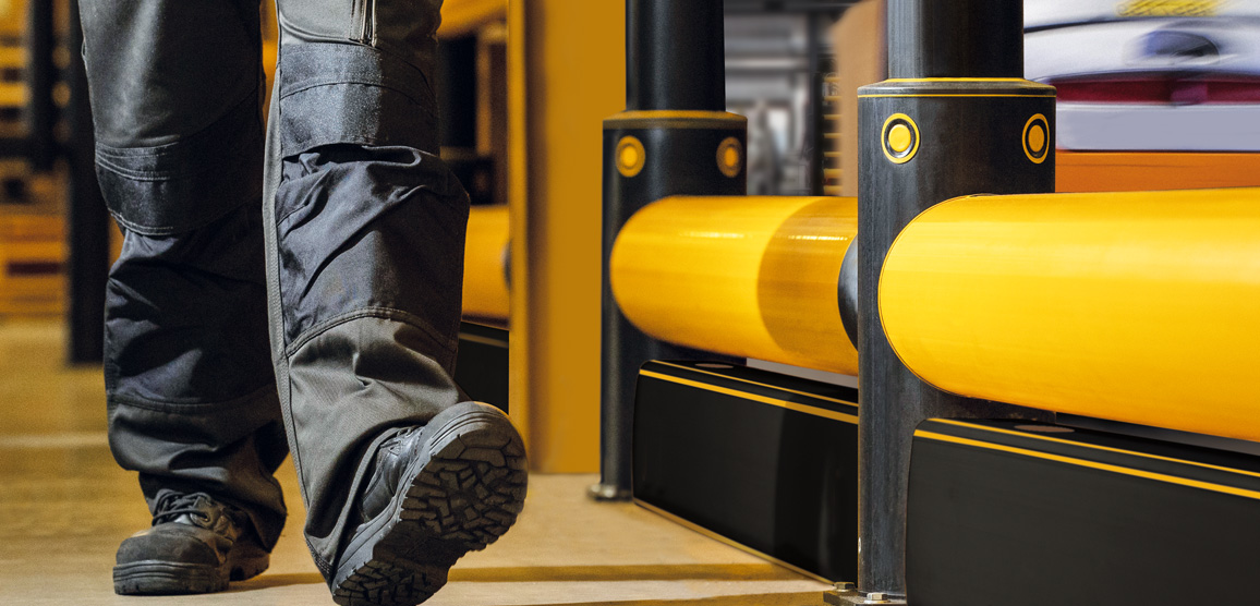 Heavy Duty ForkGuard™ Kerb Guardrails | A-SAFE