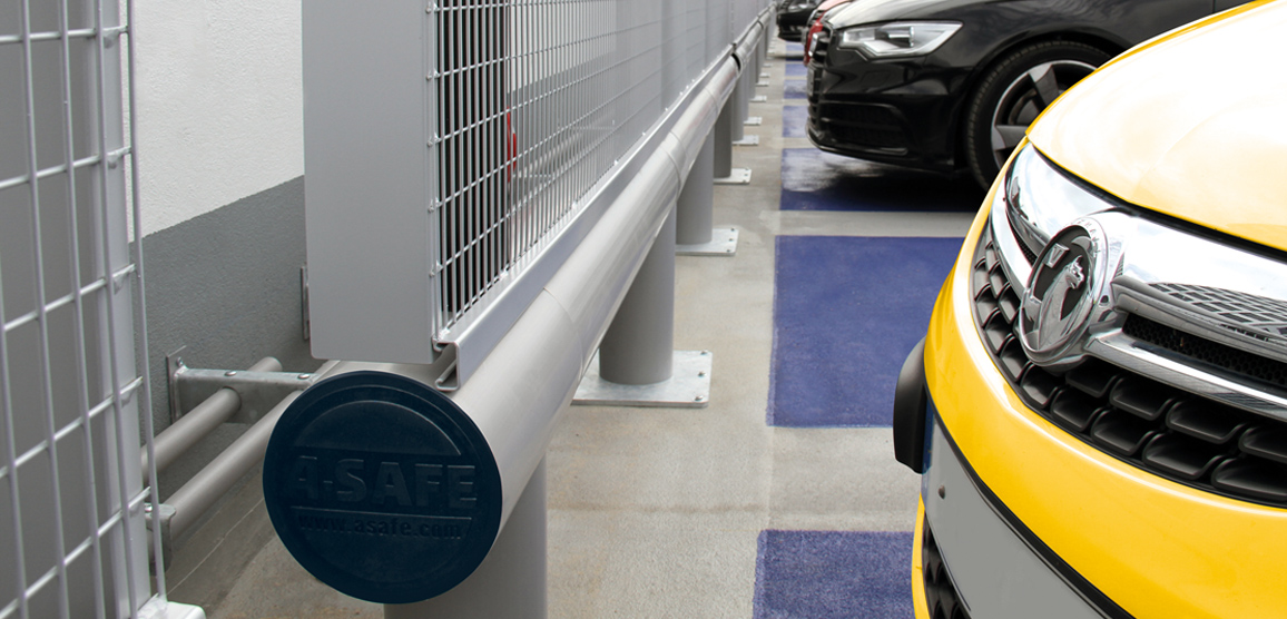 Vehicle impact and anti-climb car park barrier | A-SAFE