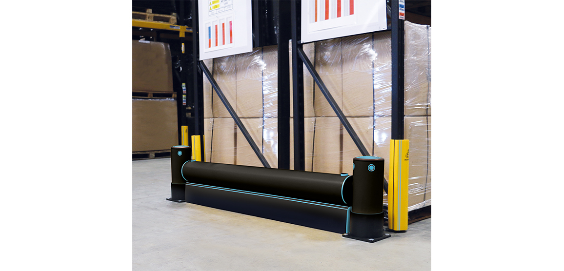 iFlex™ Single Traffic Guardrails for Cold Storage | A-SAFE