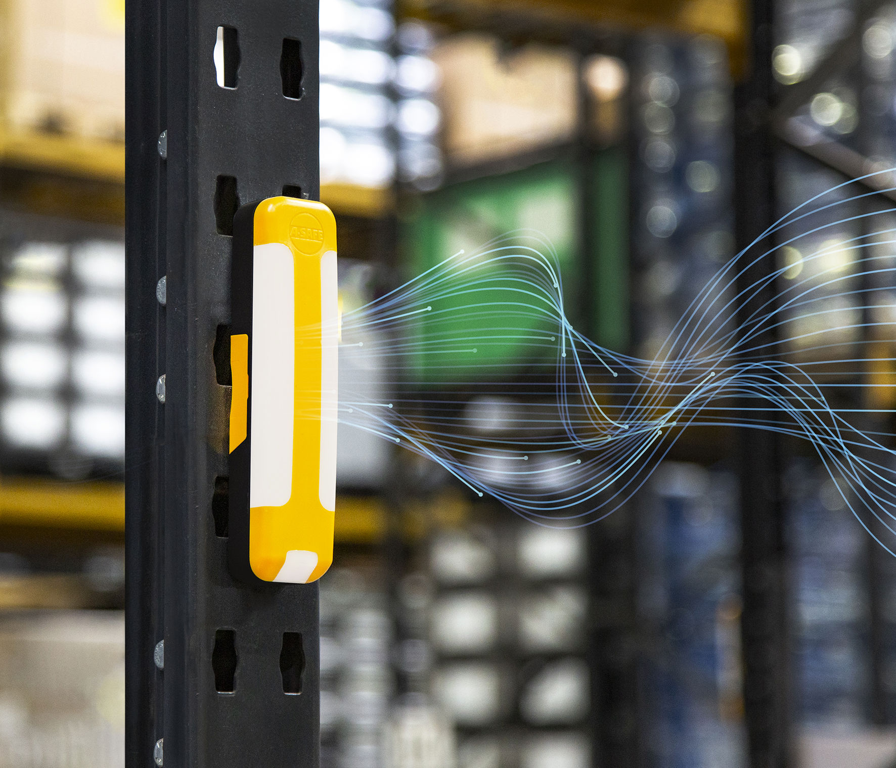 Surveillance de l'impact des rayonnages d'entrepôt | Le RackEye™ de A-SAFE