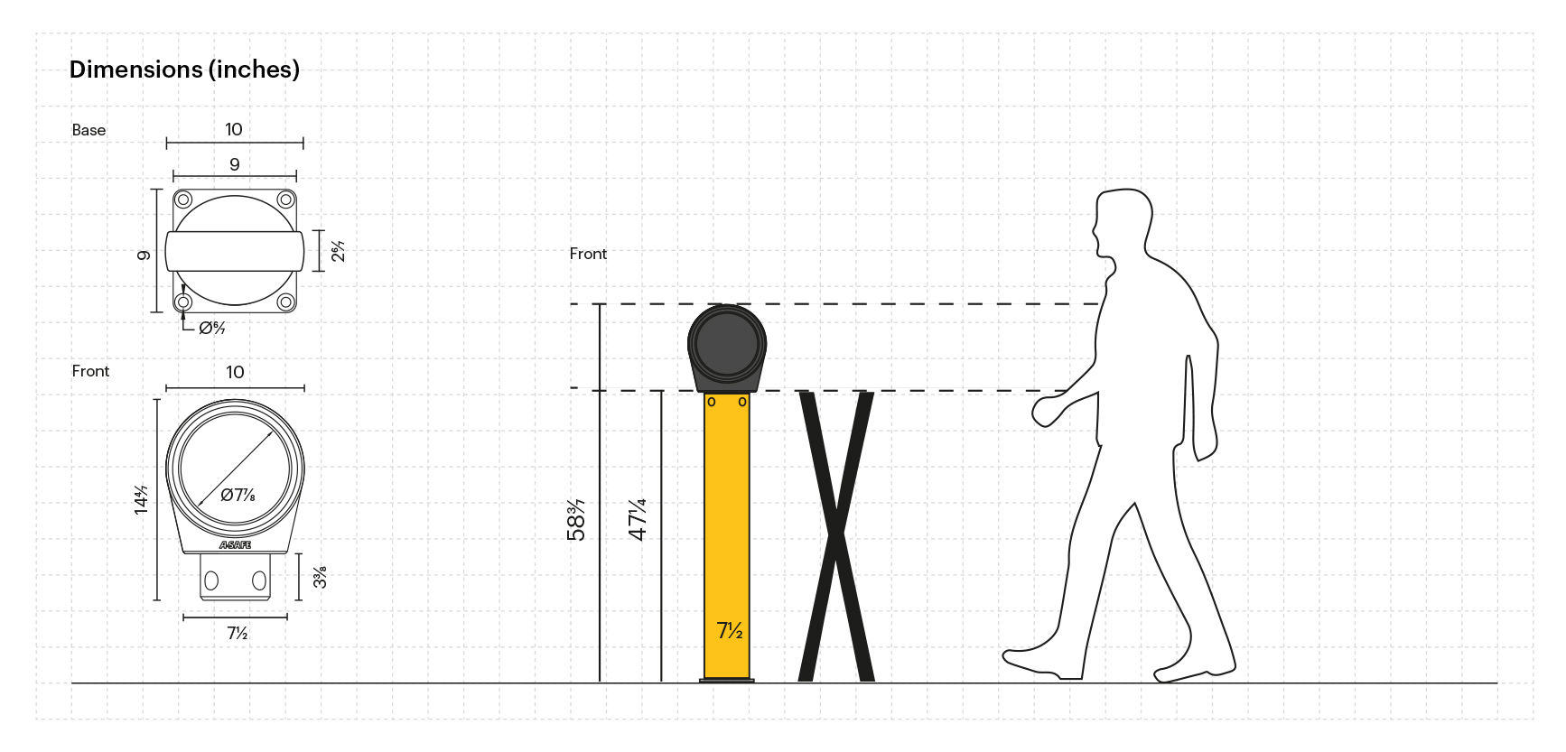 Robust Polymer Workplace Signage | A-SAFE