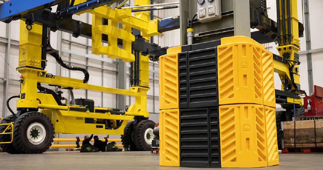 Combilift Protects new Facility with A-SAFE Safety Barriers