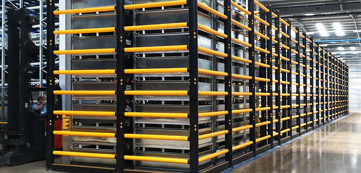 Pedestrian Safety Barriers – Industrial-Strength Polymer | A-SAFE