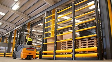 Industrial Polymer Topple Barriers | A-SAFE
