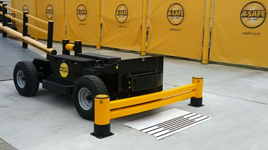 Pallet Rack End Barriers | A-SAFE