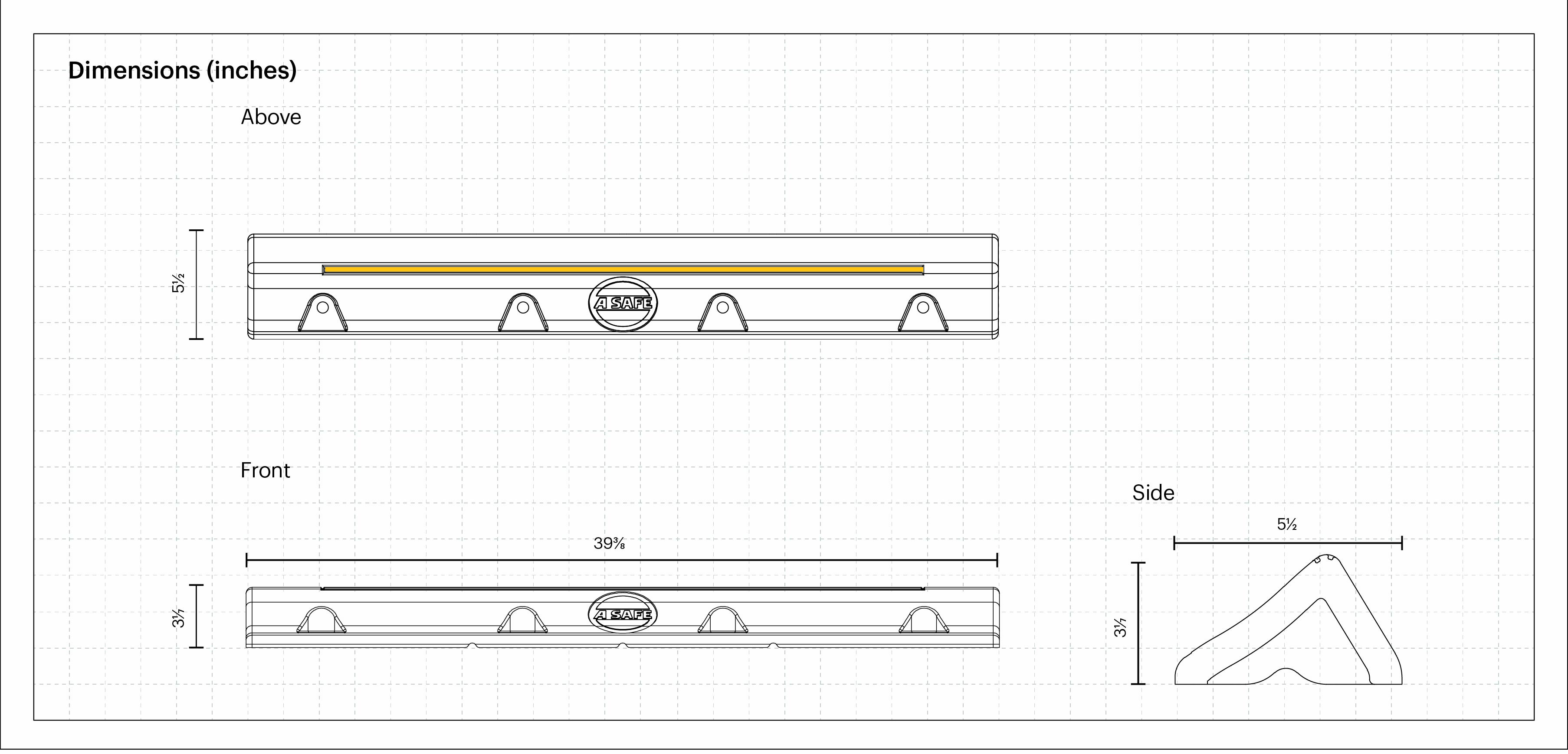 Rubber parking stops for cars | A-SAFE