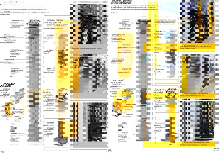 iFlex™ Heavy Duty Bollards | A-SAFE Safety Solutions