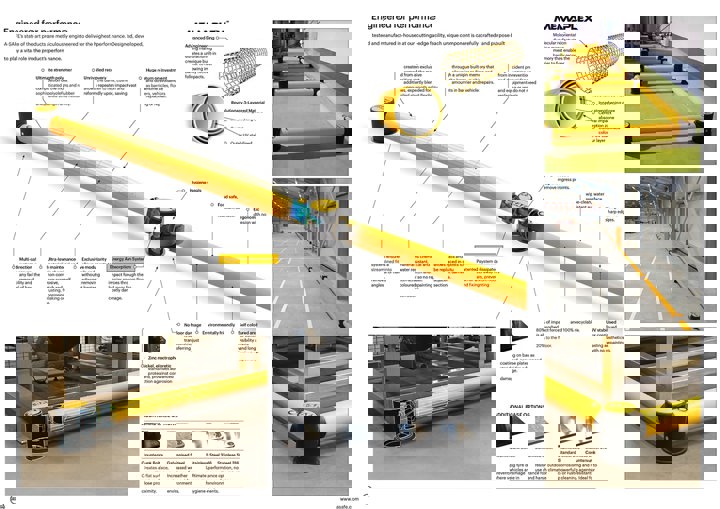 mFlex™ Single Traffic Barrier Ground Level | A-SAFE