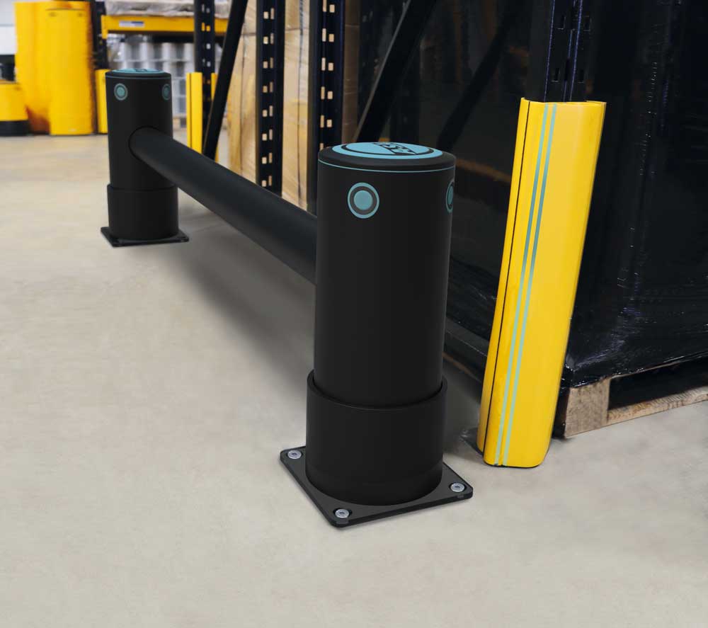 Single RackEnd Barrier Cold Storage | A-SAFE Racking Protection