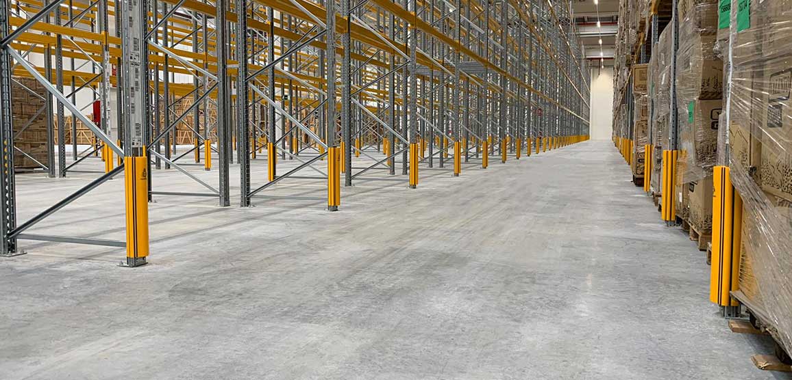 RackGuard™ Rack Leg Protectors | A-SAFE Warehouse Safety